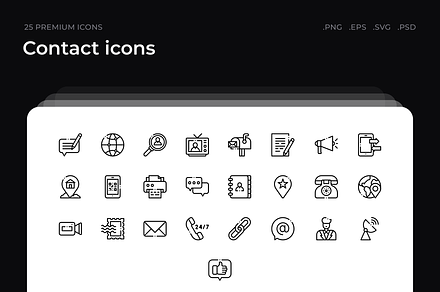 100 Pixel Icons | Outline Icons ~ Creative Market