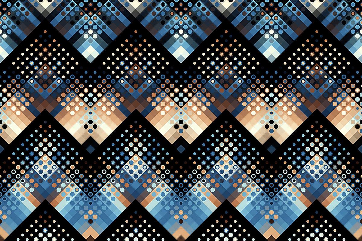 10 seamless chevron patterns, a Pattern Graphic by tkdesign