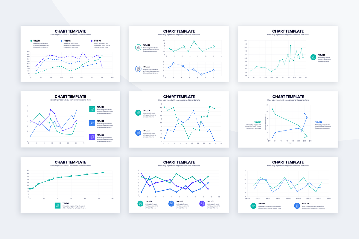 PowerPoint Charts and Graphs Bundle, a Presentation Template by Slidesmash