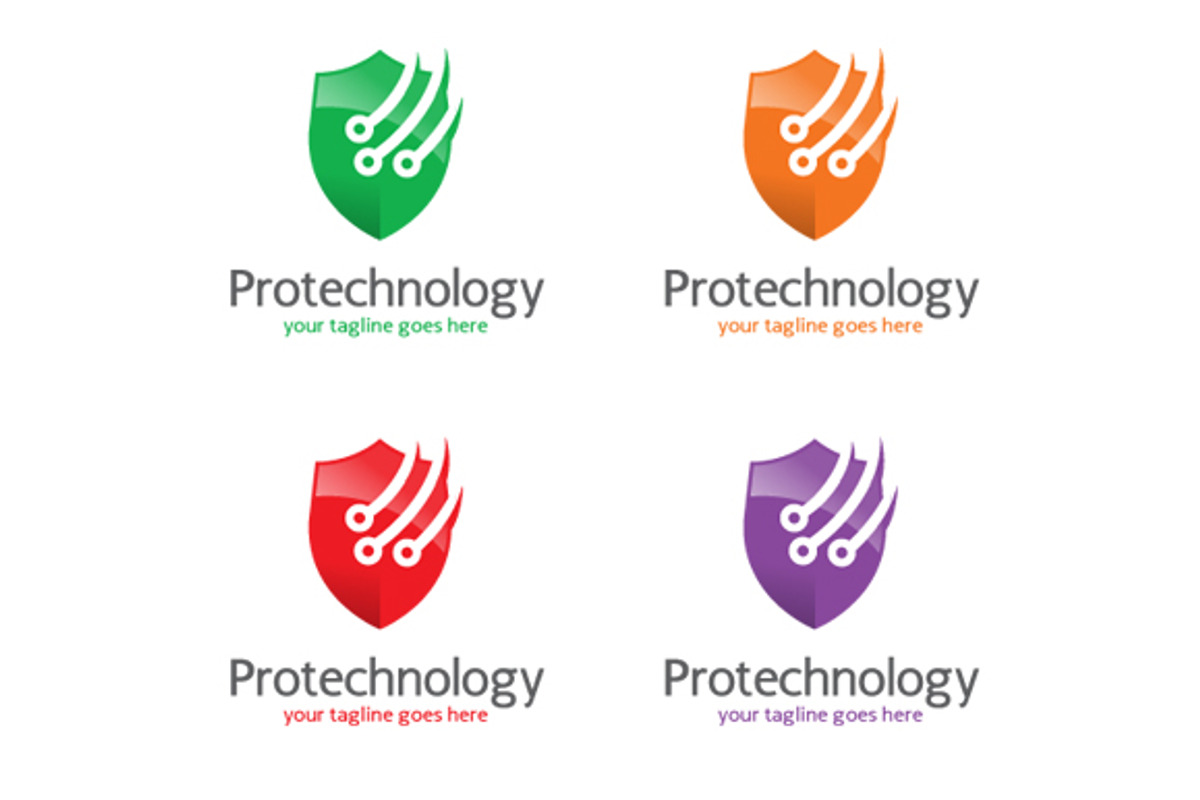 Protect Technology-Security Logo, a Branding & Logo Template by ...