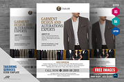 Tailoring and Dressmaking Flyer | Flyer Templates ~ Creative Market