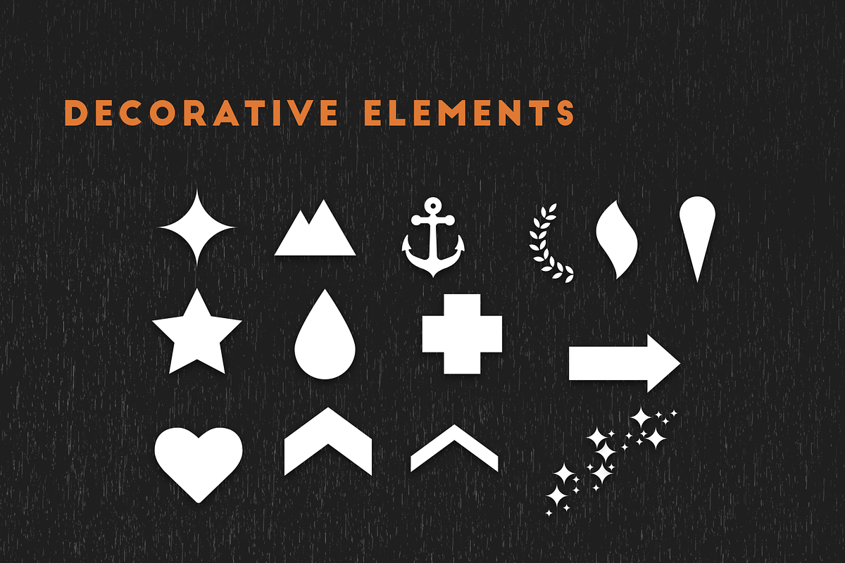 50 Shape Brushes for Procreate, a Brush Add-On by Inky Pixels