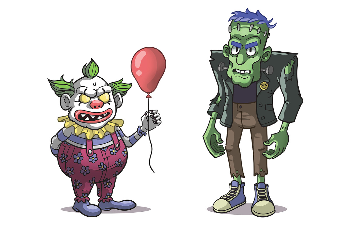 Monster Bundle, an Illustration by Cartoon Shop