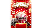 Buttery and crunchy popcorn ads, a Flyer Template by TotallypicRF