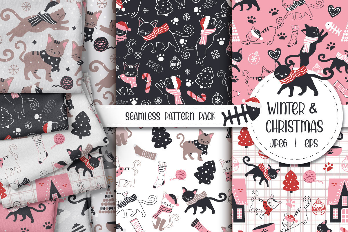 Winter & Christmas Pattern Pack