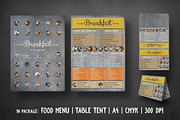 Rustic Breakfast Menu, a Brochure Template by Sunday Morning