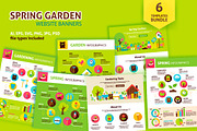 Spring Garden Infographics, a Decorative Illustration by Anna_leni