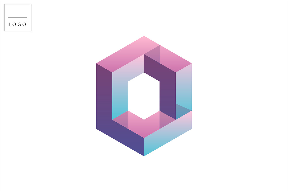 Cube Logo, a Branding & Logo Template by exe design | Creative Market