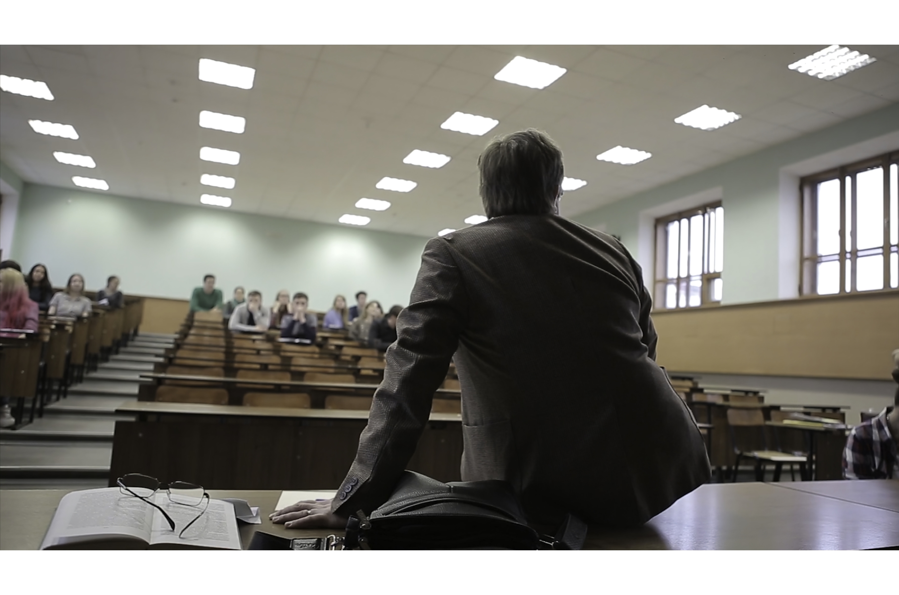 Back view of man presenting to, a Graphic by Media Whale Stock ...