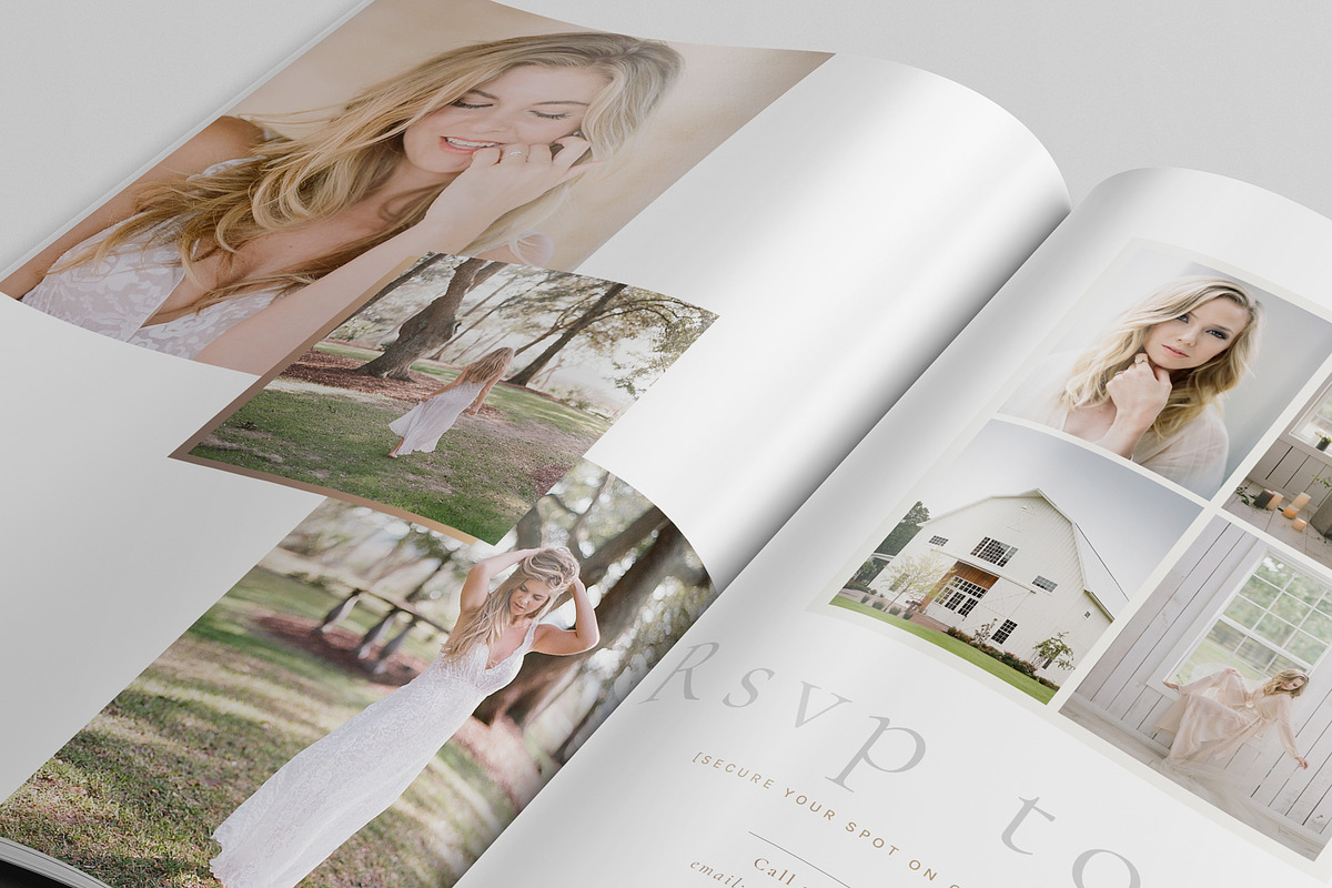 Boudoir Photography Magazine, a Magazine Template by By Stephanie Design