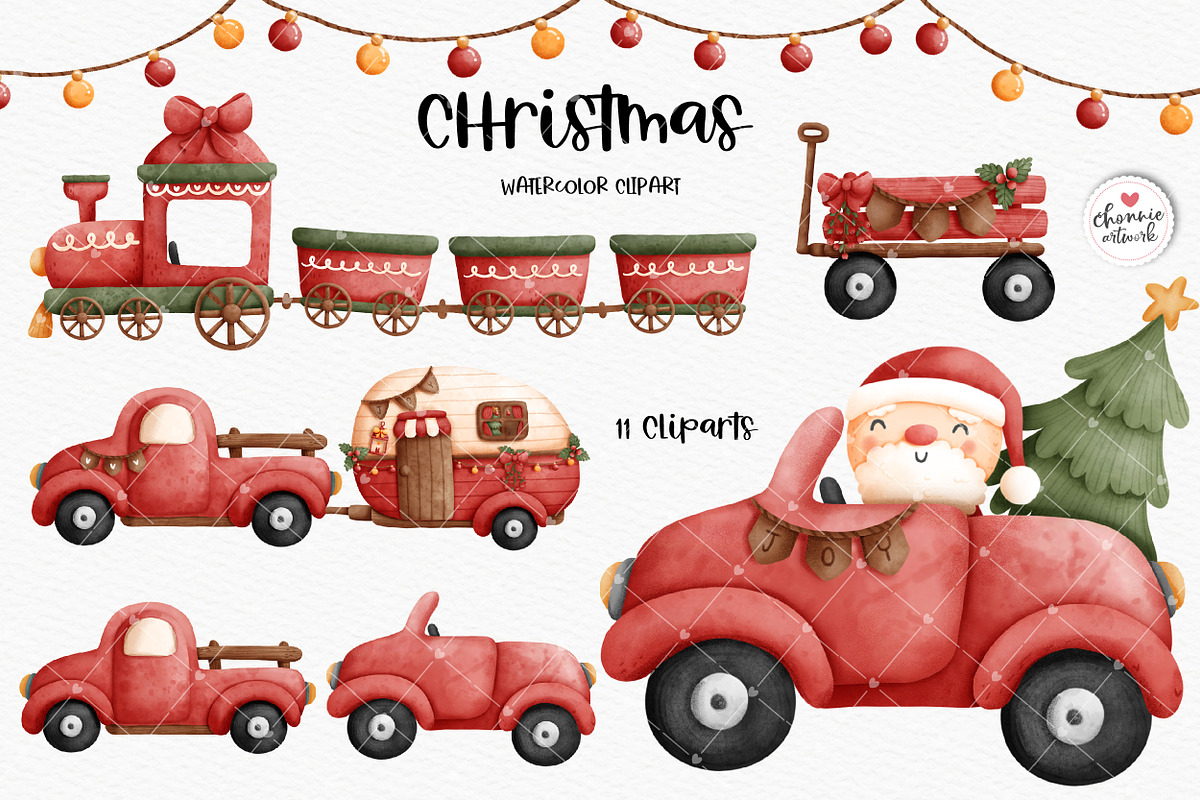 Christmas clipart bundle