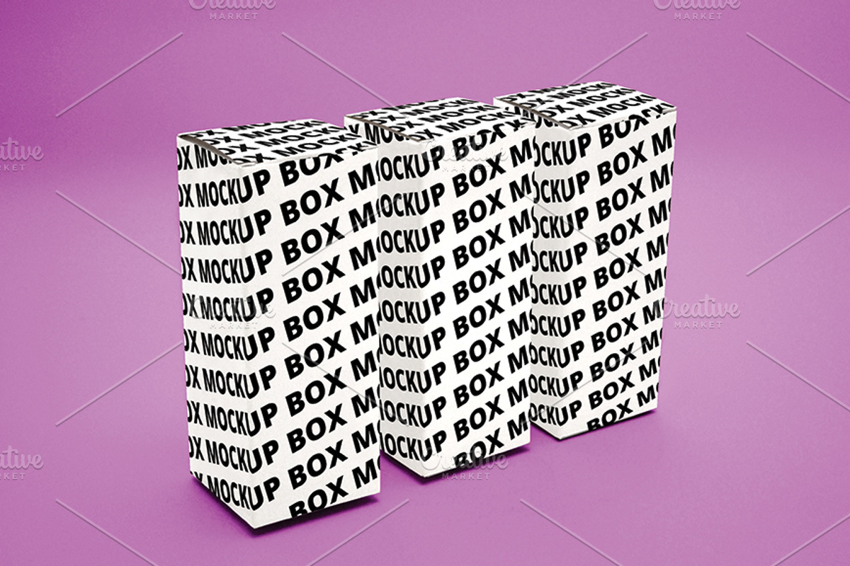 3 Box Mockup, a Packaging Mockup by MHLY