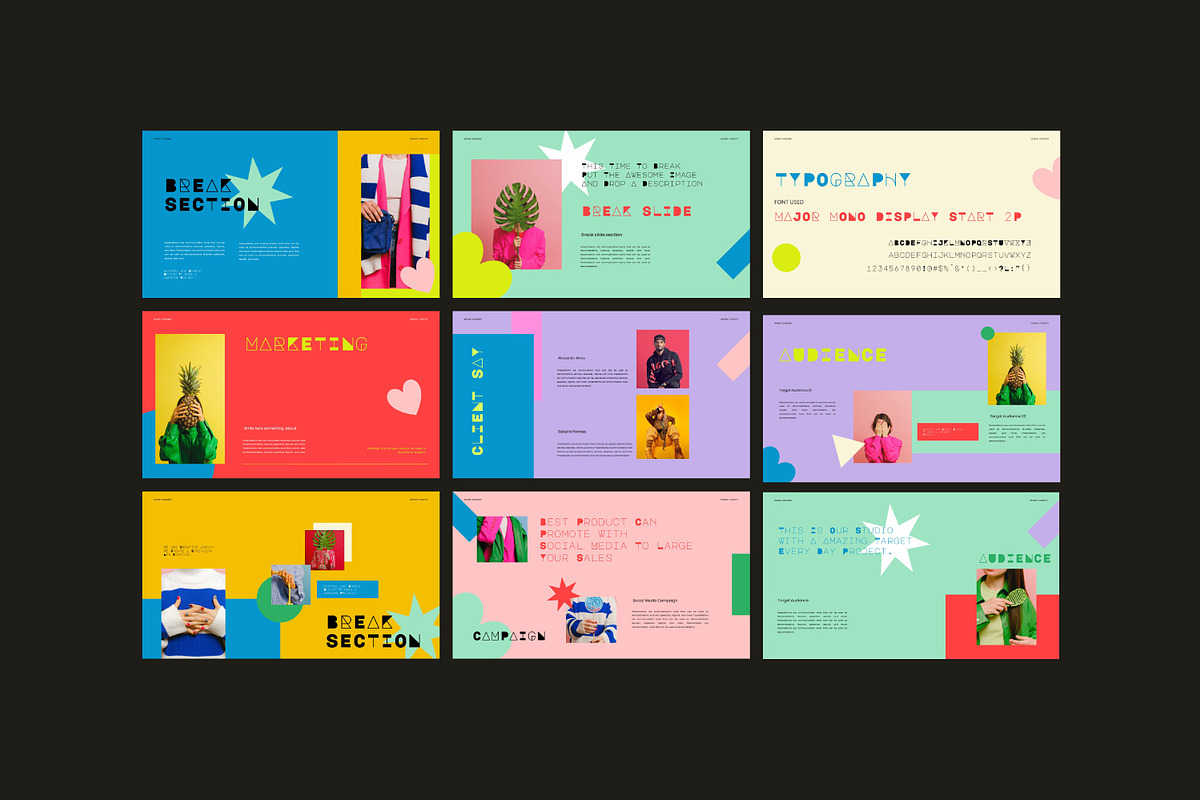 PORTERN - Pastel Google Slides, a Presentation Template by Dirtytemp Studio
