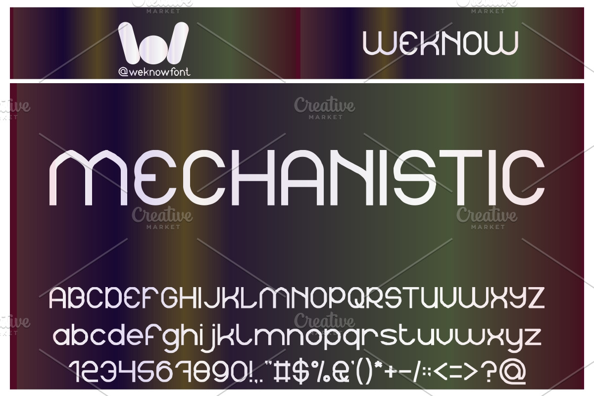 Cyborg font