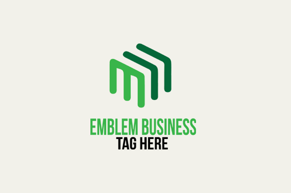 Emblem Business Logo, a Branding & Logo Template by sologeek | Creative ...