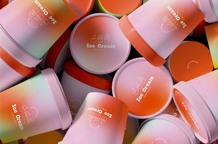 BUNDLE: Party Packaging Mockups, a Cups & Container Mockup by INCDesign