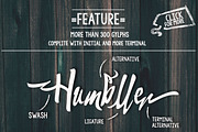 Humblle + Bonus | Script Fonts ~ Creative Market