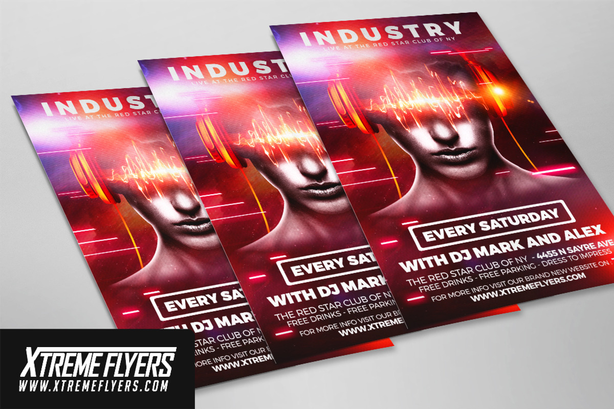 Club Flyer, a Flyer Template by XtremeFlyers