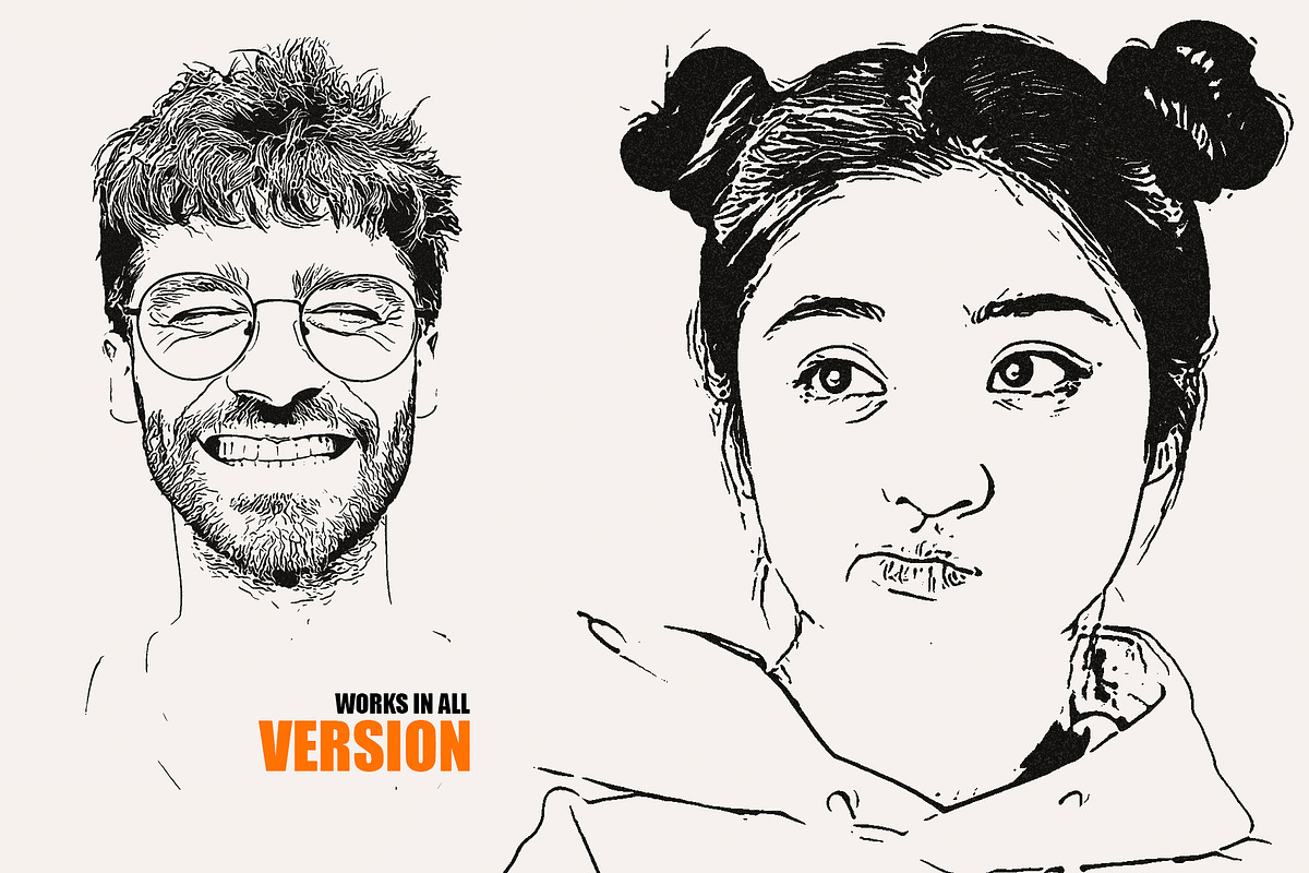 Vector Art Photoshop Effect, an Action Add-On by DesignCave