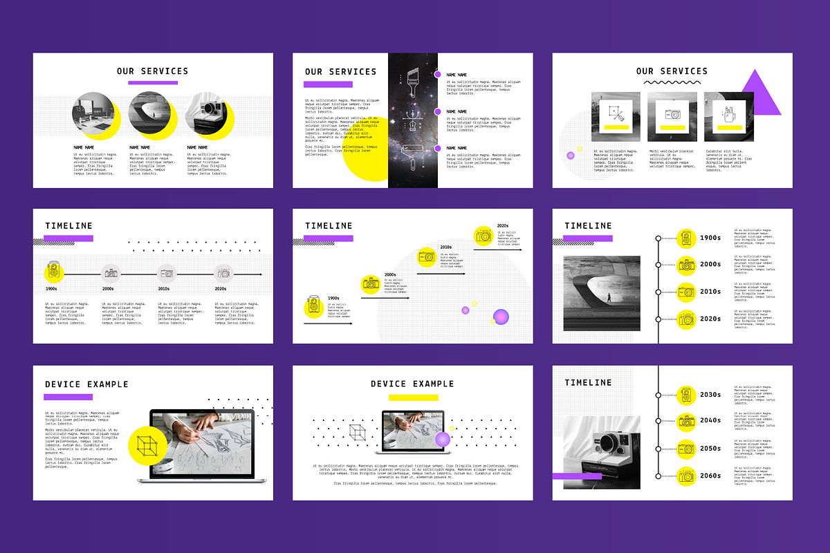Yellow - PowerPoint Template