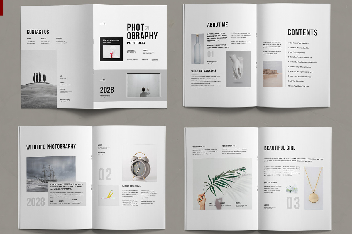 Photography Portfolio Template