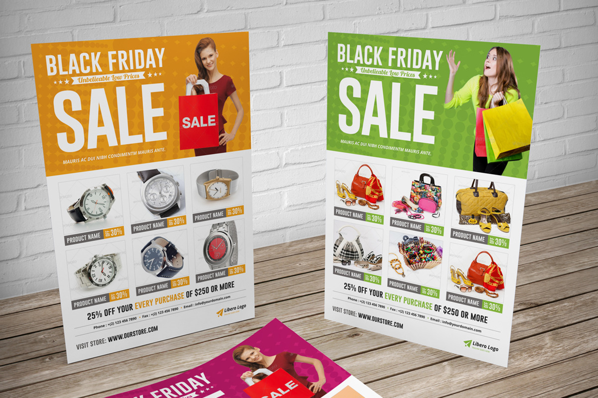 Product Promotion Flyer Design