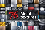 76 Metal Textures and Backgrounds, a Texture Graphic by PSDgraphics