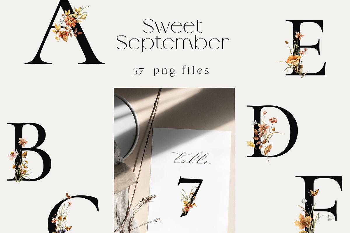 Sweet September - autumn collection, an Illustration by AleksaArt