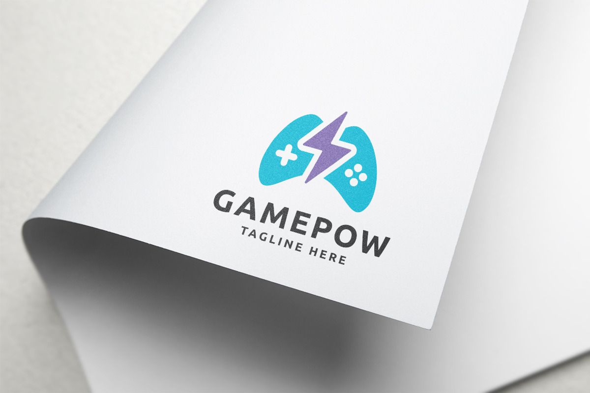 Game Power Logo, a Branding & Logo Template by Design_Planet