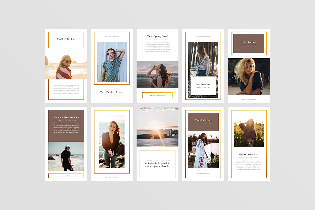 Brazil Instagram Stories, a Social Media Template by Ruben Stom