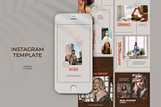 Fashion Instagram Templates, a Social Media Template by Azruca