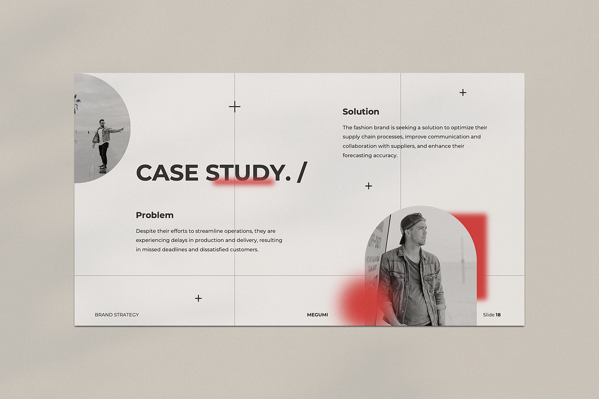 Megumi Brand Strategy - Powerpoint, a Presentation Template by Surotype ...