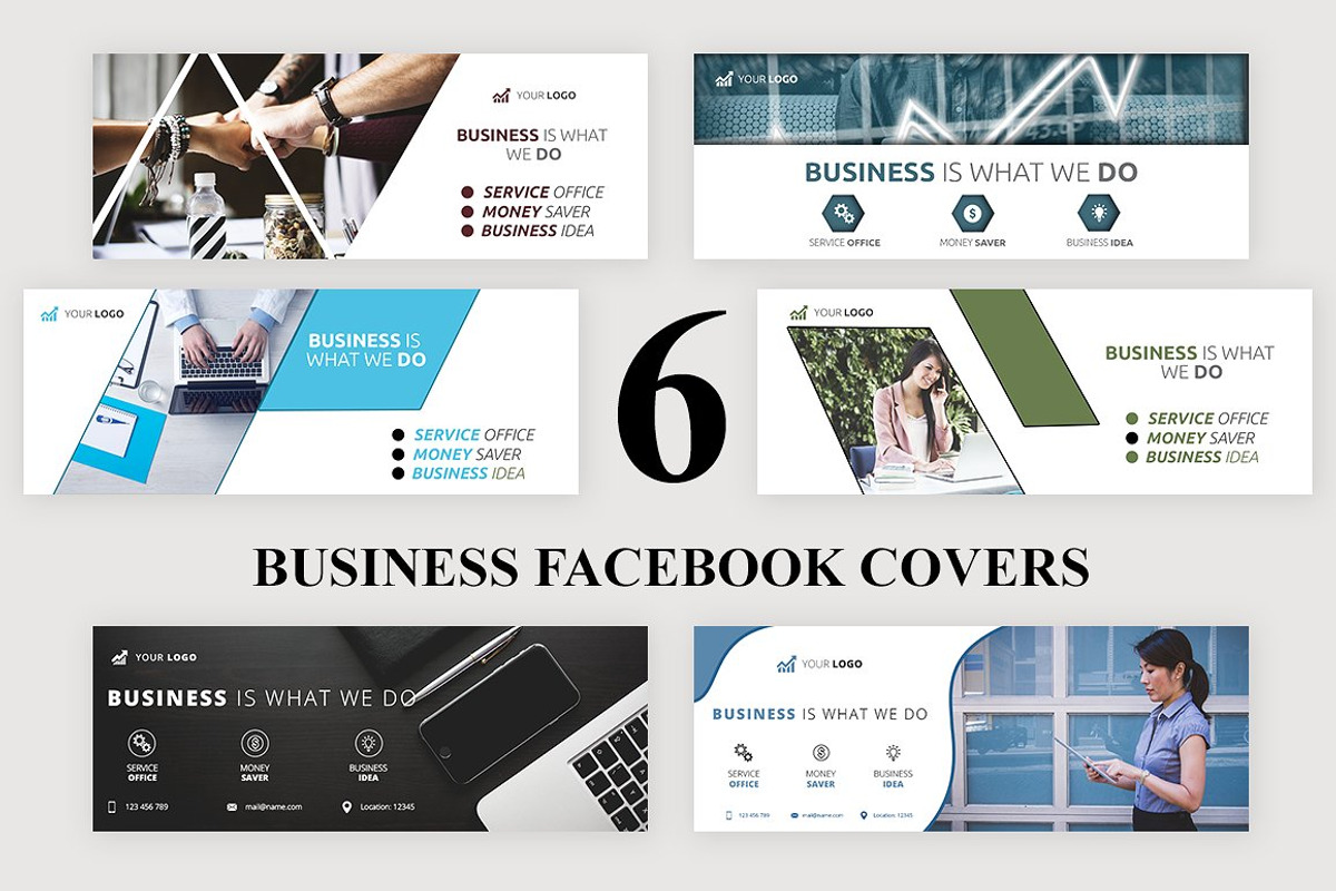 Facebook Covers - 60 Templates, a Social Media Template by UNIK Agency ...