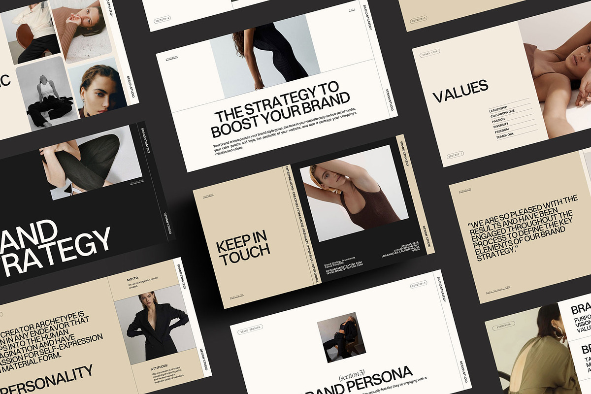 Brand Strategy Framework, a Presentation Template by Moscovita Studio ...