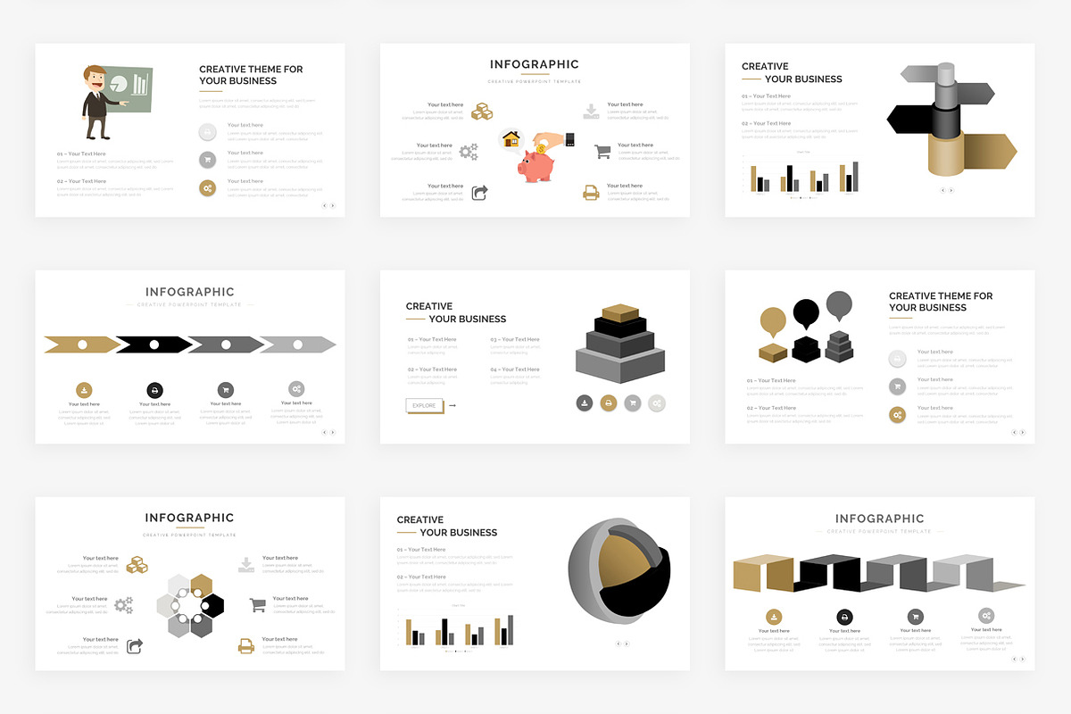 Social Media Trend Design Powerpoint, a Presentation Template by One ...