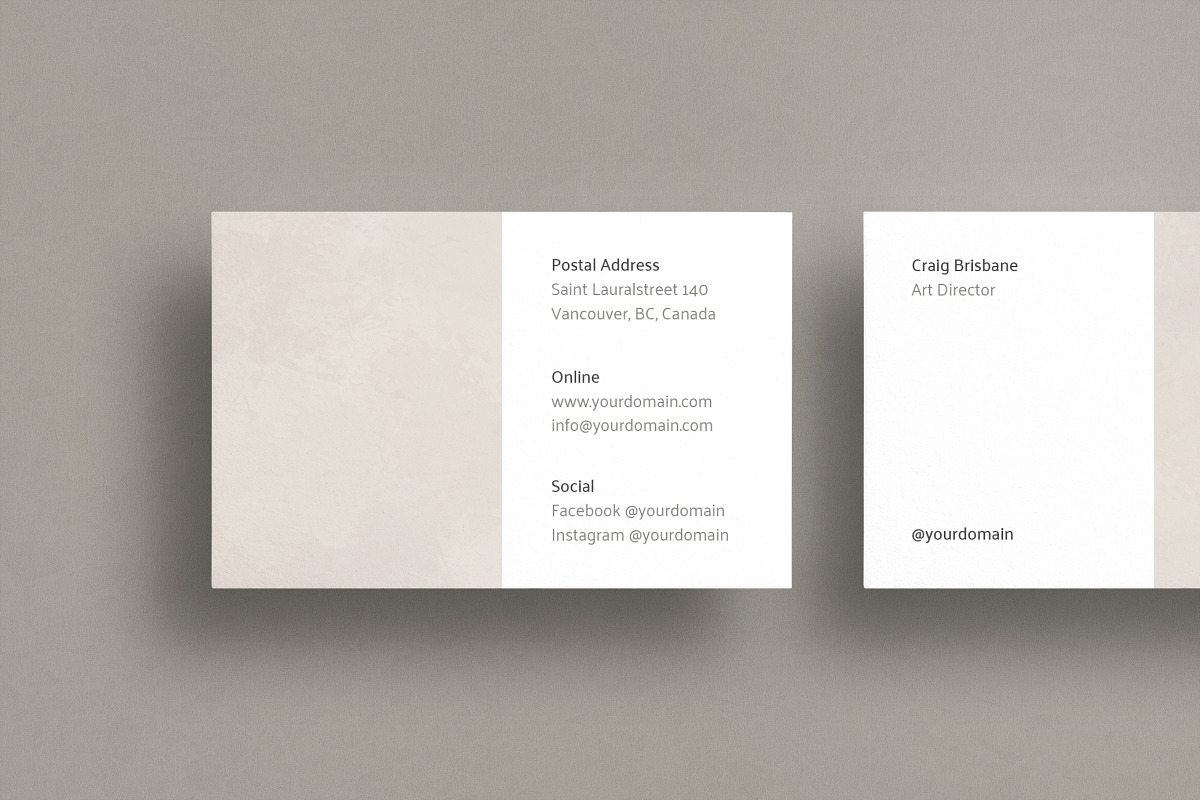 Business Card Template | PSD and INDD