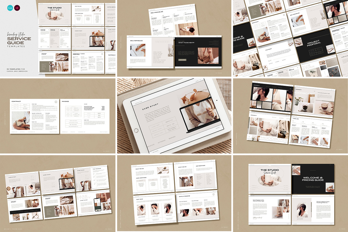 Branding Expert Bundle for Canva, a Templates & Theme by AndrewPixel