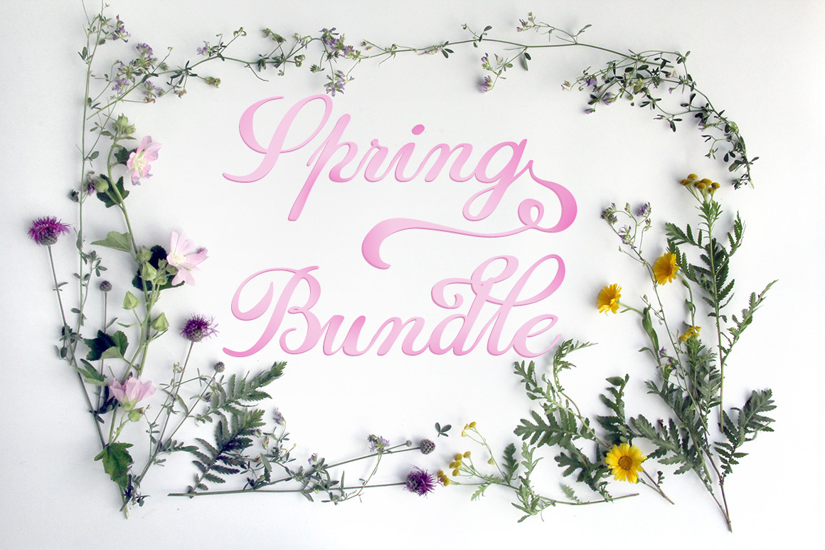 Spring bundle SALE, a Mockup by Etewut | Creative Market