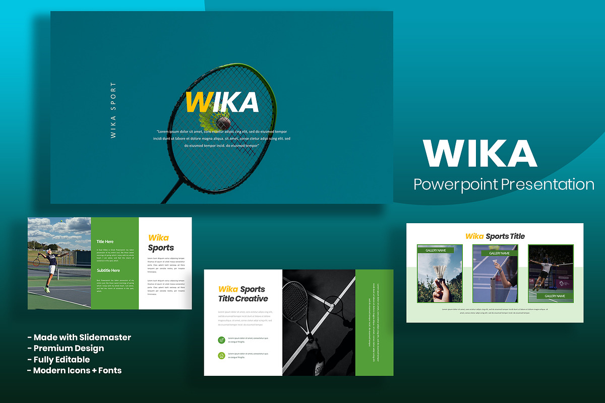 Wika - Powerpoint Template, a Presentation Template by AQR Studio
