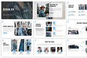 Denim - Fashion Powerpoint Template, a Presentation Template by ...