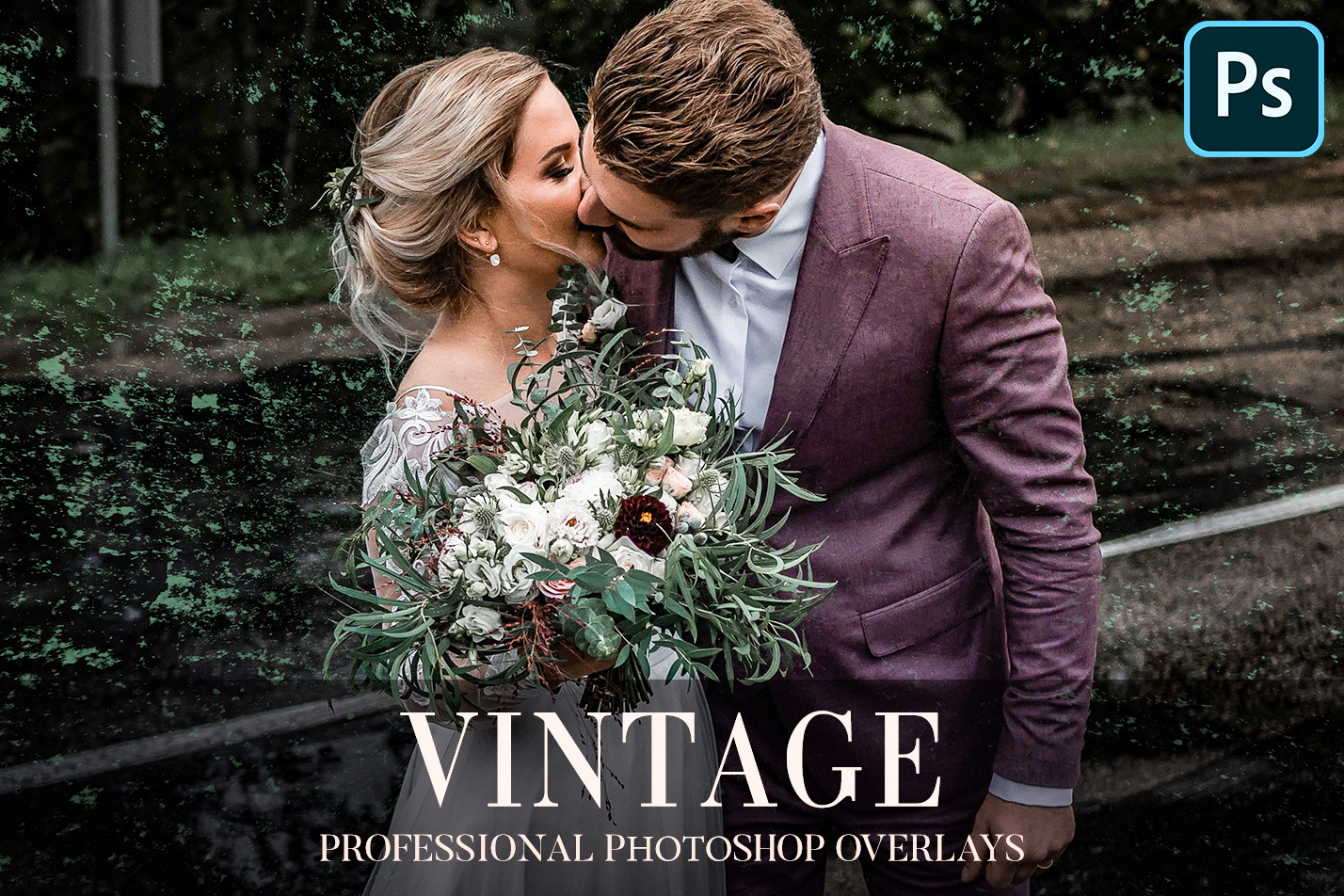 Vintage Overlays Photoshop, a Plug-in Add-On by FixThePhoto