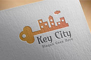 City Key - logo, a Branding & Logo Template by Diersyanart