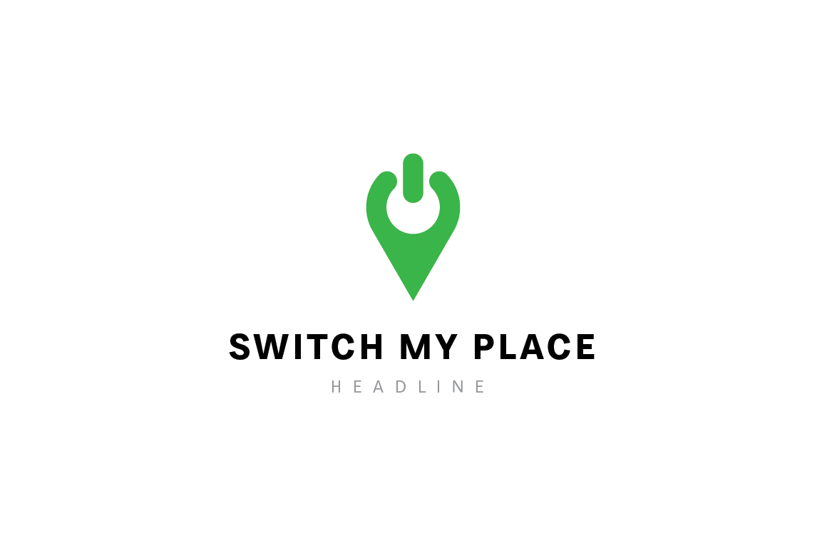 Switch my place logo template., a Branding & Logo Template by Anton ...