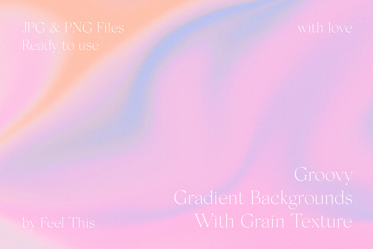 Groovy Liquid Gradient Textures, an Object Graphic by Feel This ...