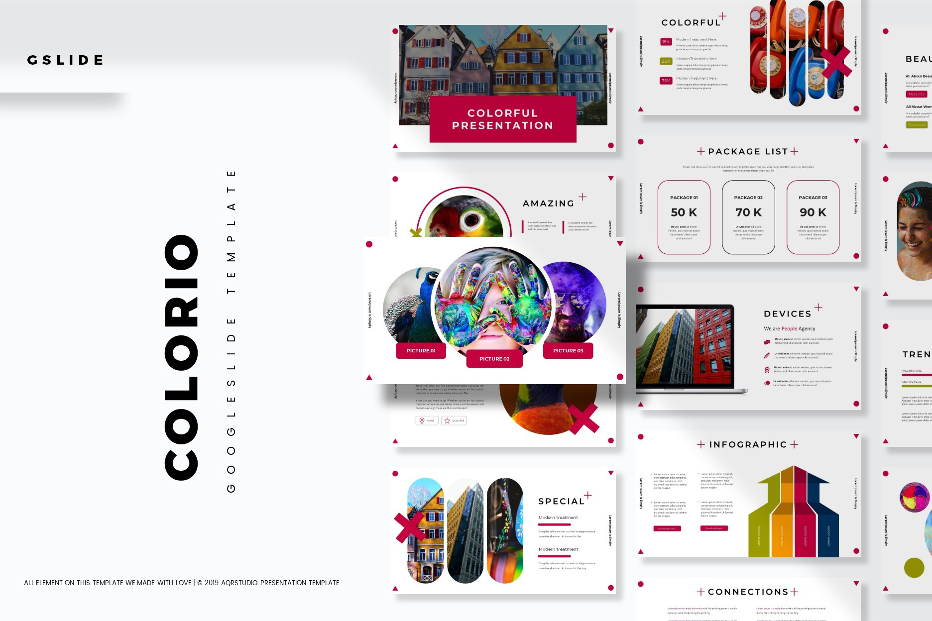 Colorio - Google Slide Template, a Presentation Template by AQR Studio