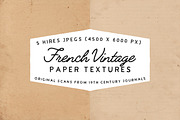 French Vintage - Paper textures, a Texture Graphic by Krautomatic