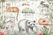 Wild world. Asian collection, an Animal Illustration by Peace ART