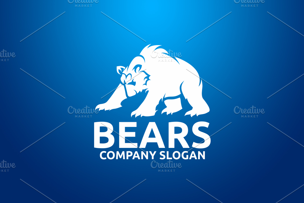 Bears Logo, a Branding & Logo Template by Brandlogo