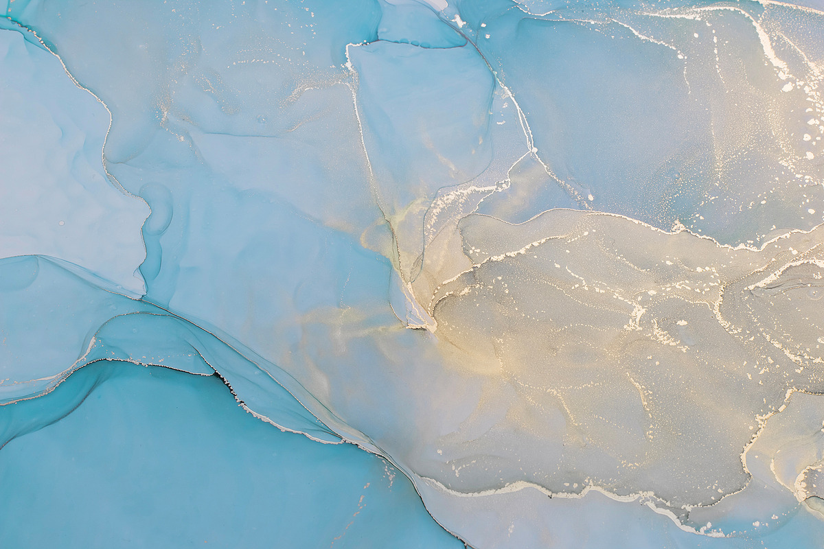 Abstract blue ink textures, a Texture Graphic by Anntuan