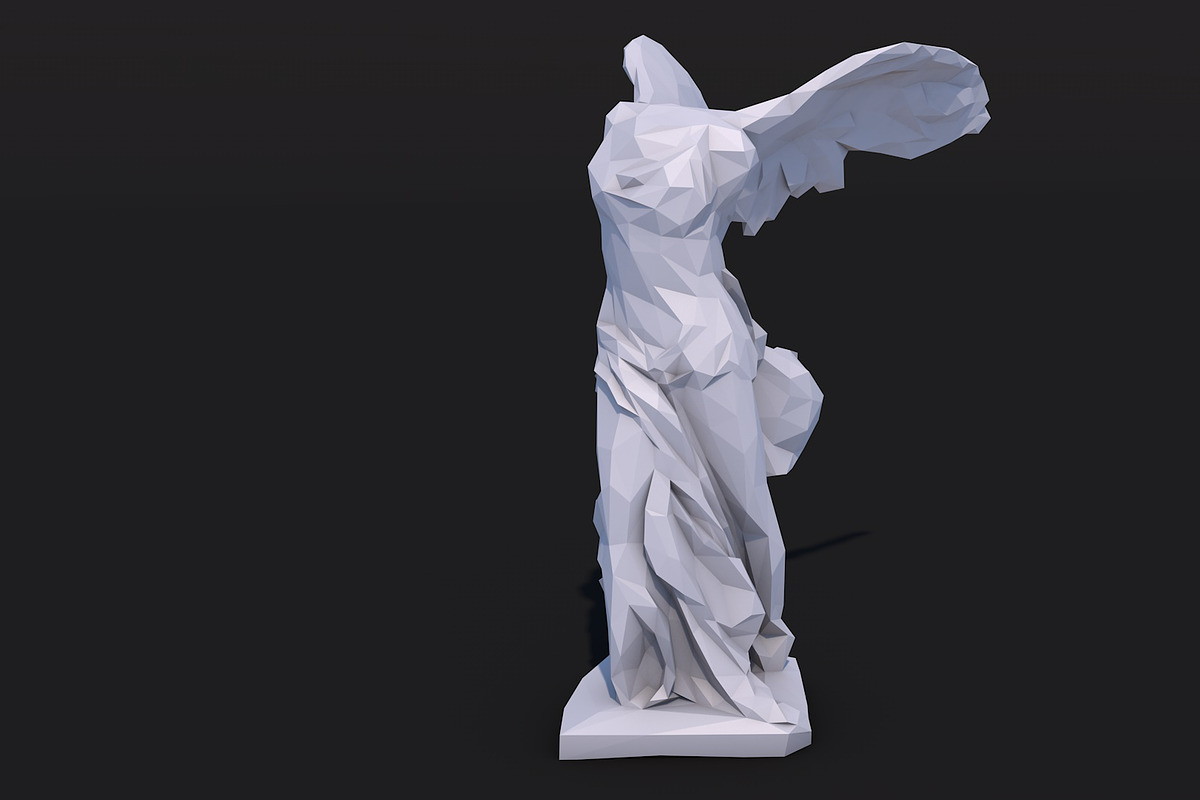 12 Famous Sculptures World Landmark, an Architecture 3D Model by ...